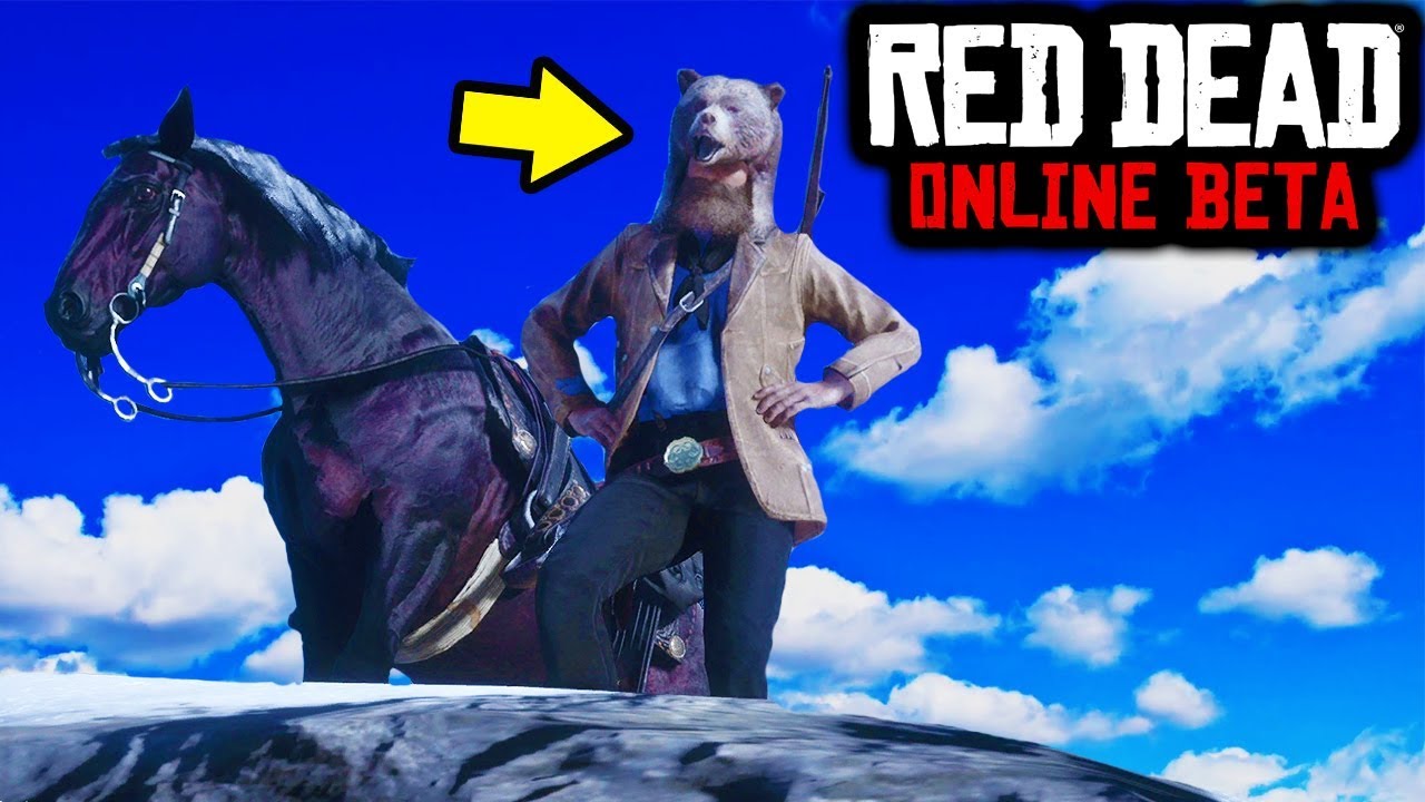 The LEGENDARY BEAR HAT in Red Dead Online... (How To Unlock Bear Hat in ...