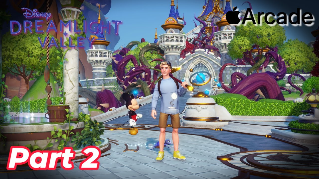 Disney Dreamlight Valley - Gameplay Walkthrough - Part 2 - Apple Arcade ...