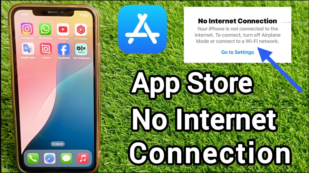 How to Fix App Store No Internet Connection Problem on iPhone | iOS 18 ...