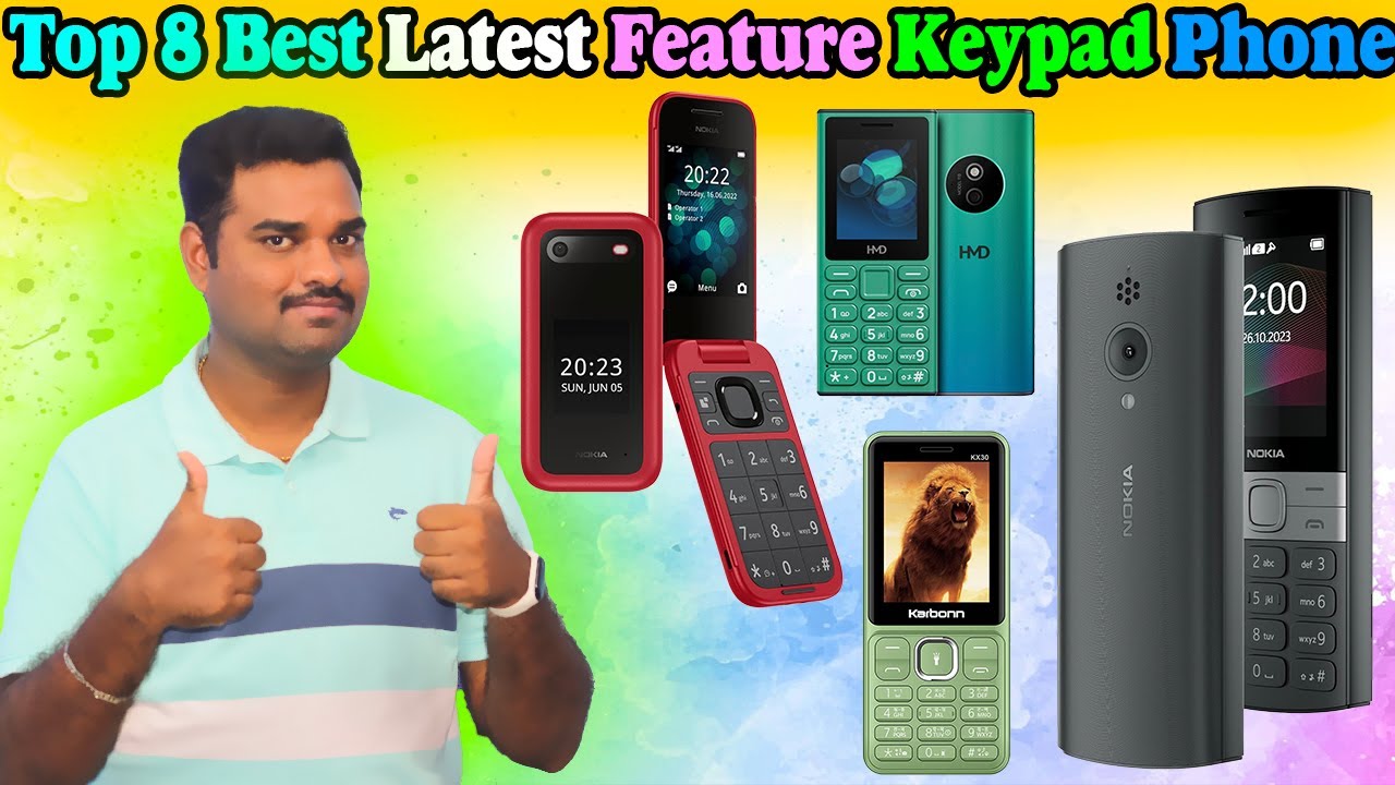 Top 8 Best Feature Phone In India 2024 With Price |Latest Keypad Phones ...