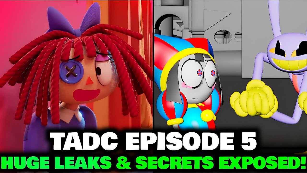 THE AMAZING DIGITAL CIRCUS EPISODE 5 SPOILERS & LEAKS! - YouTube