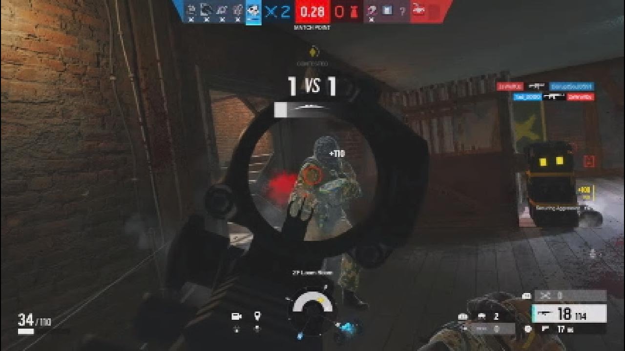 4k Ace! R6 Siege - YouTube