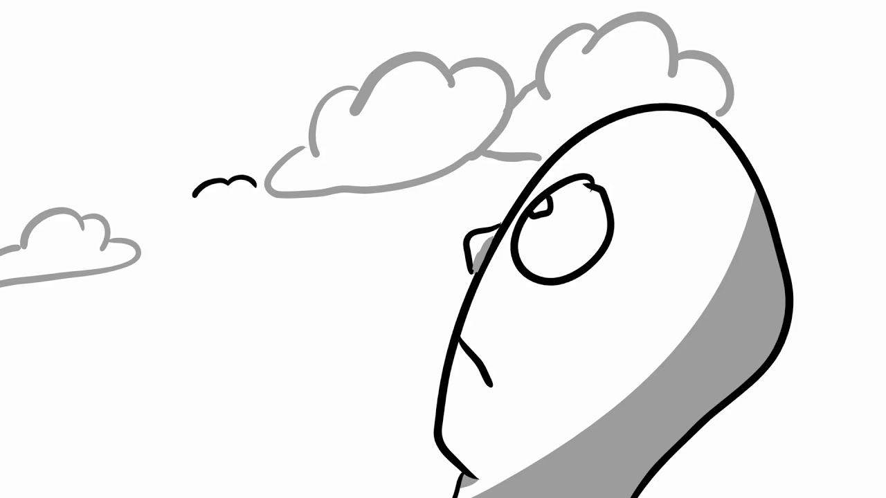 Guy Turns Into BIRD (animation) - YouTube