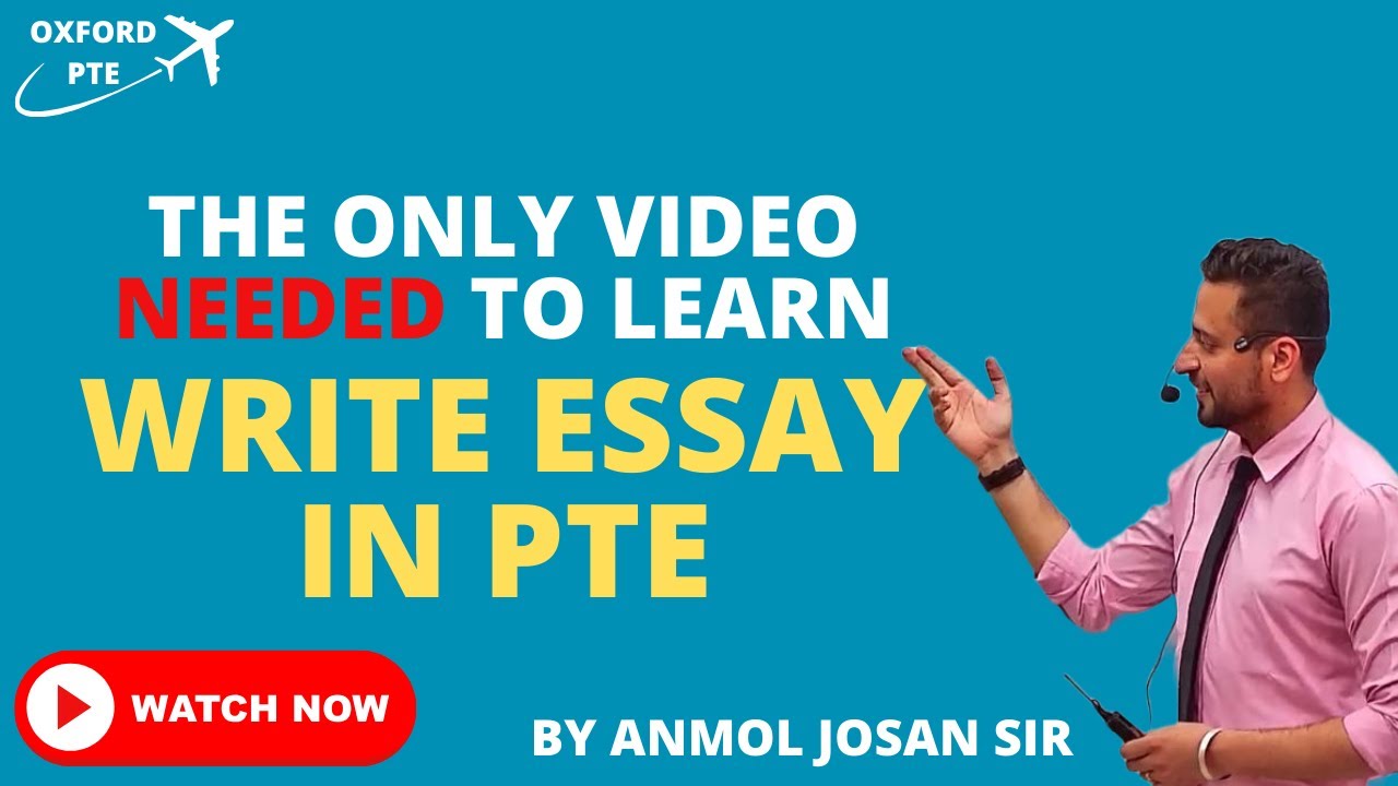 HOW TO WRITE ESSAY IN PTE ACADEMIC// THE BEST ESSAY TEMPLATE WITH ...