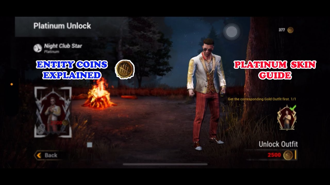 Platinum Skins & Entity Coins Explained - Dead By Daylight Mobile - YouTube
