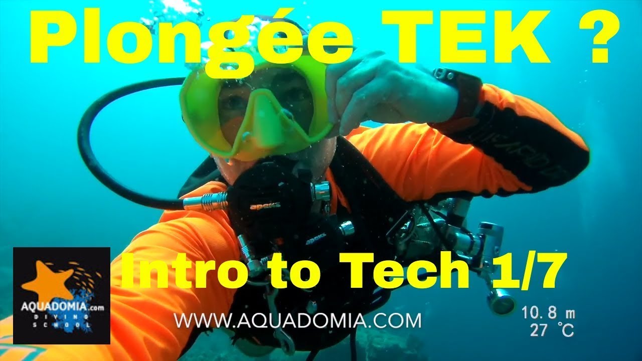 Qu'est-ce que la plongée TEK ? Cours plongée Intro To Tech TDI 1/7 ...
