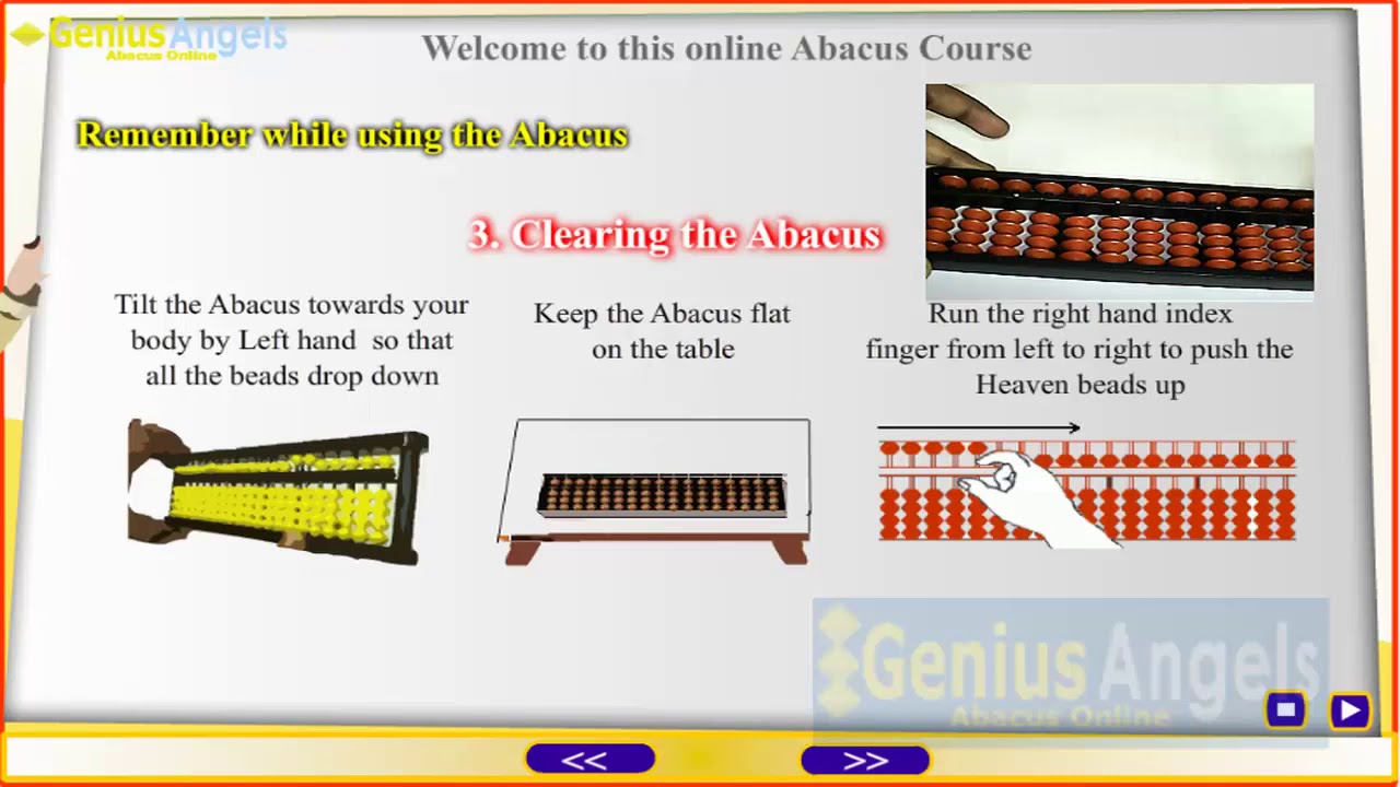 Learn Abacus in Tamil : Class 1 of Grade 1 - Part 2 - Abacus Principles ...