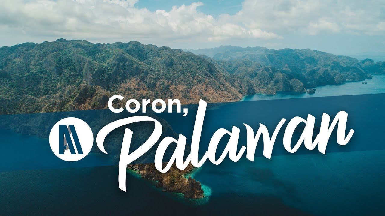 CORON, PALAWAN: Soar above the stunning tropical paradise (4K Drone ...