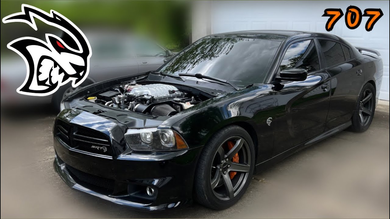 2ND GEN SWAPPED HELLCAT CHARGER NIGHT POV🐈‍⬛ - YouTube