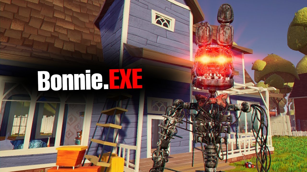 They added Bonnie.exe to Hello Neighbor.. - YouTube