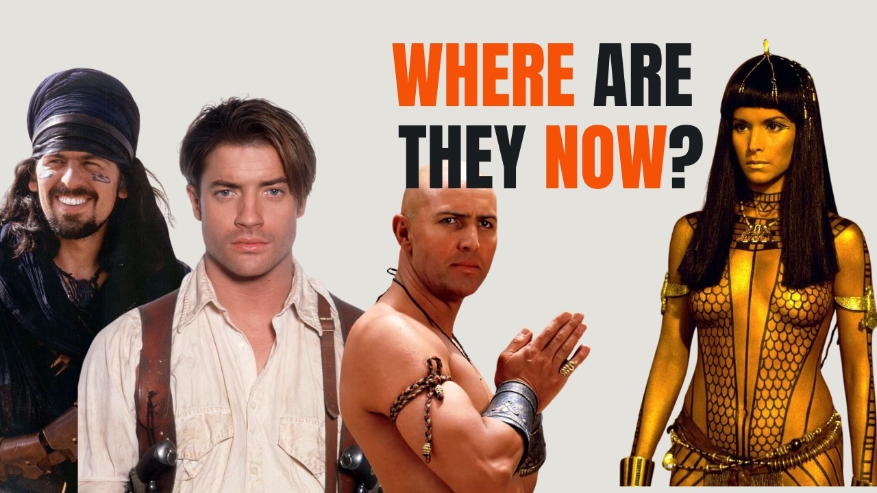 The Mummy Trilogy – Then & Now | Cast Evolution - YouTube