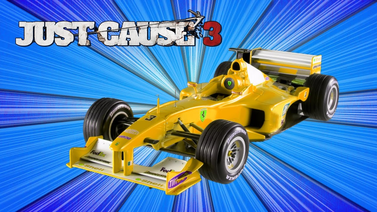 Just cause 3 This is how to drive the F1 car - YouTube