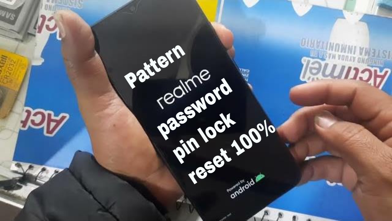 All realme unlock pattern & password pin lock in hindi without pc ...