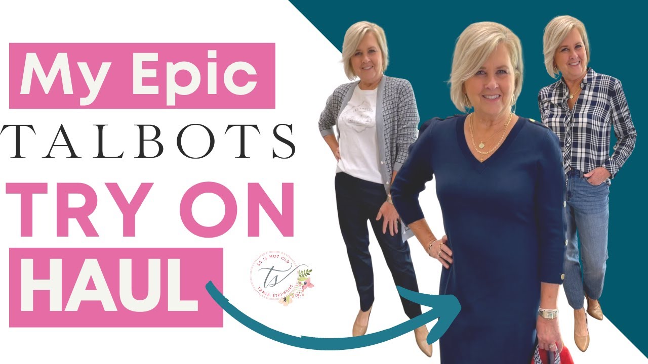 Talbots Try-On Haul - ELEVEN Great Looks - YouTube