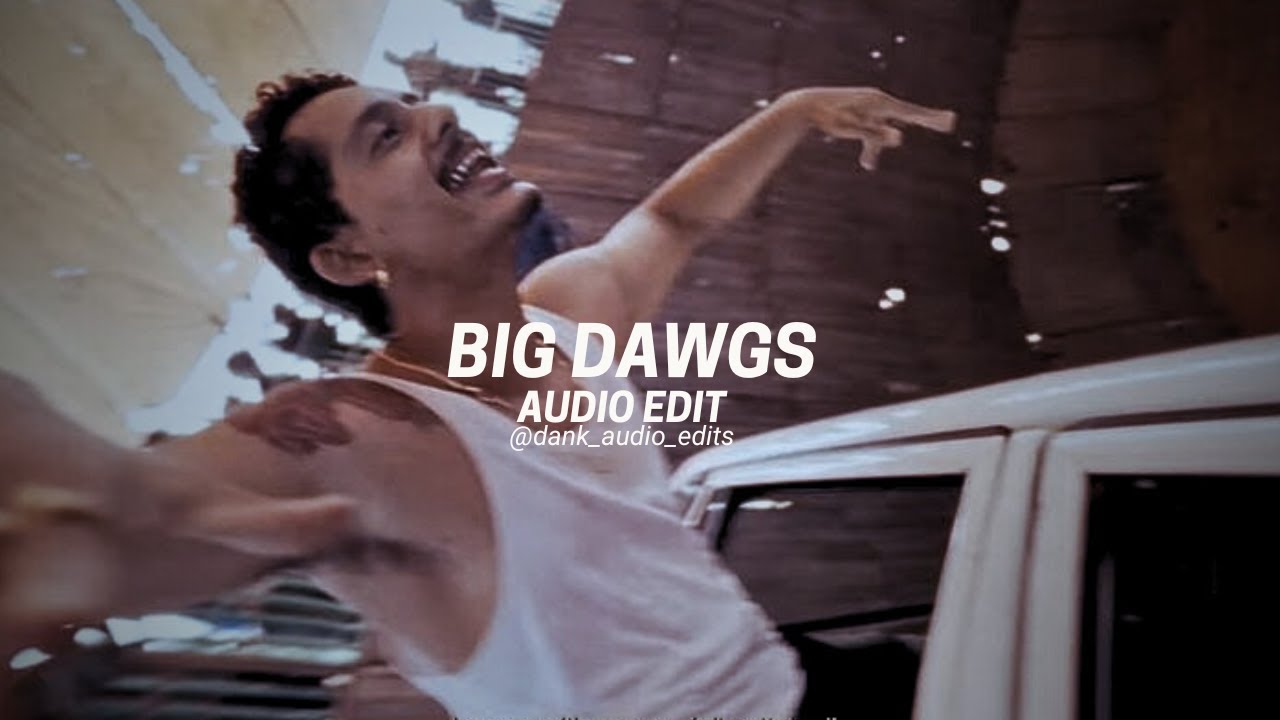 Big Dawgs - Hanumankind ft. Kalmi [Edit Audio] - YouTube