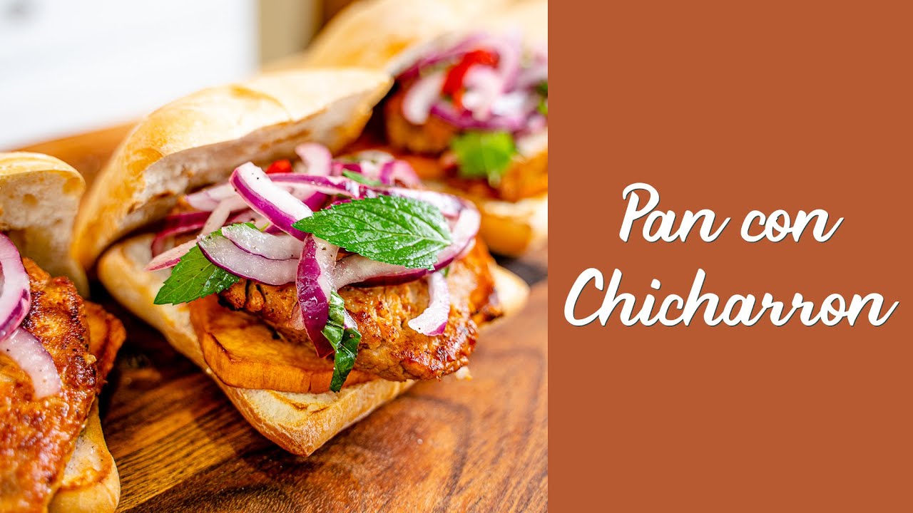 Receta Pan con Chicharron - YouTube