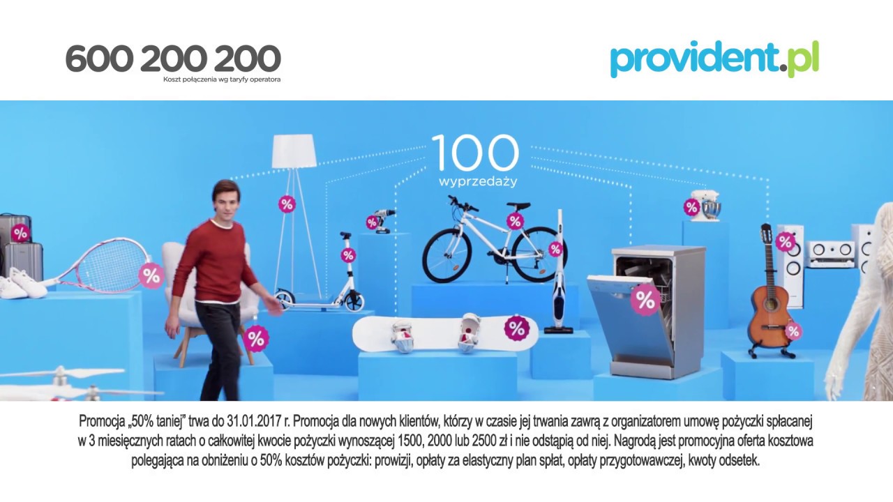 Promocja "50% taniej" || Reklama - YouTube