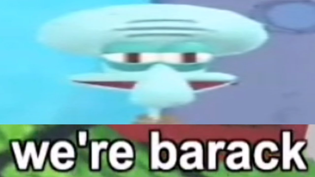 We're barack! (AI Sponge Clip) - YouTube