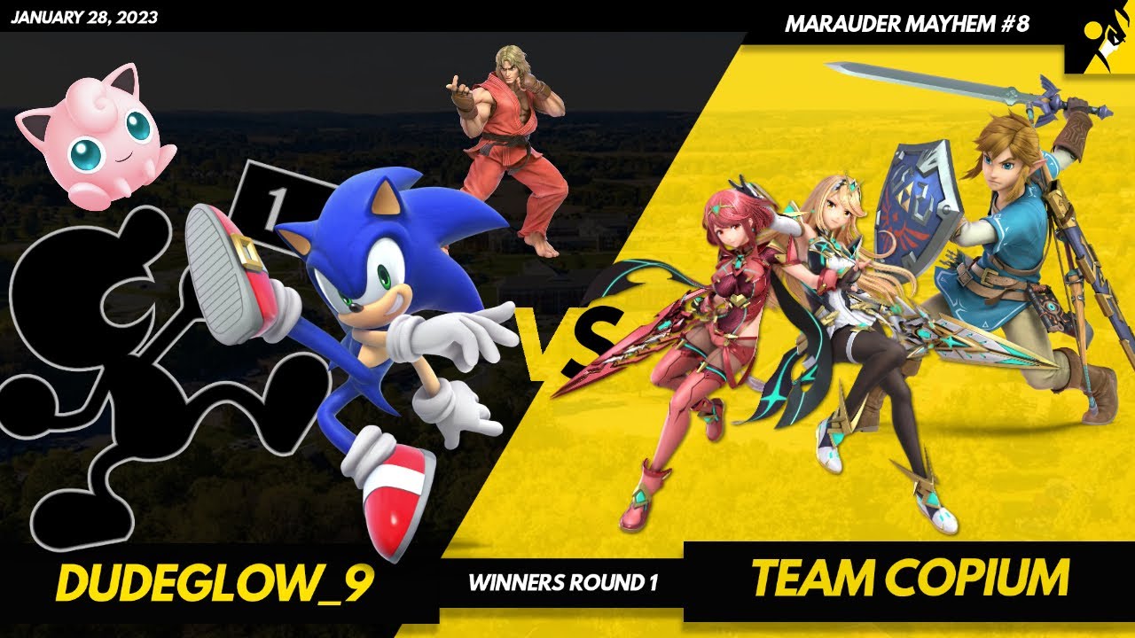 Marauder Mayhem #8 Doubles: WR1 DudeGlow_9 (Sonic & Ken/Puff & Mr. G&W ...