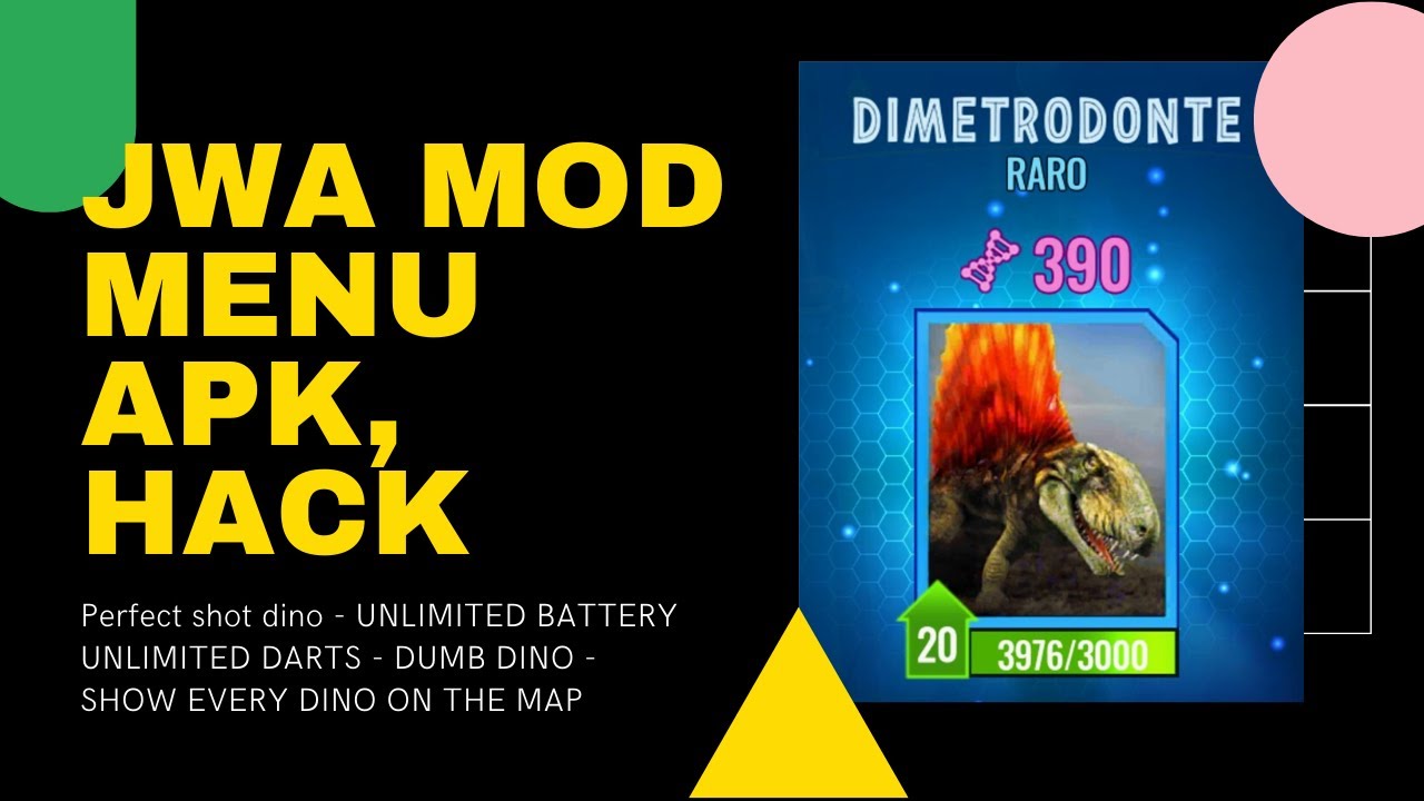 Jurassic World Alive JWA New Mod Menu Apk Hack Game, v 2 2 23 v 2.2.23 ...