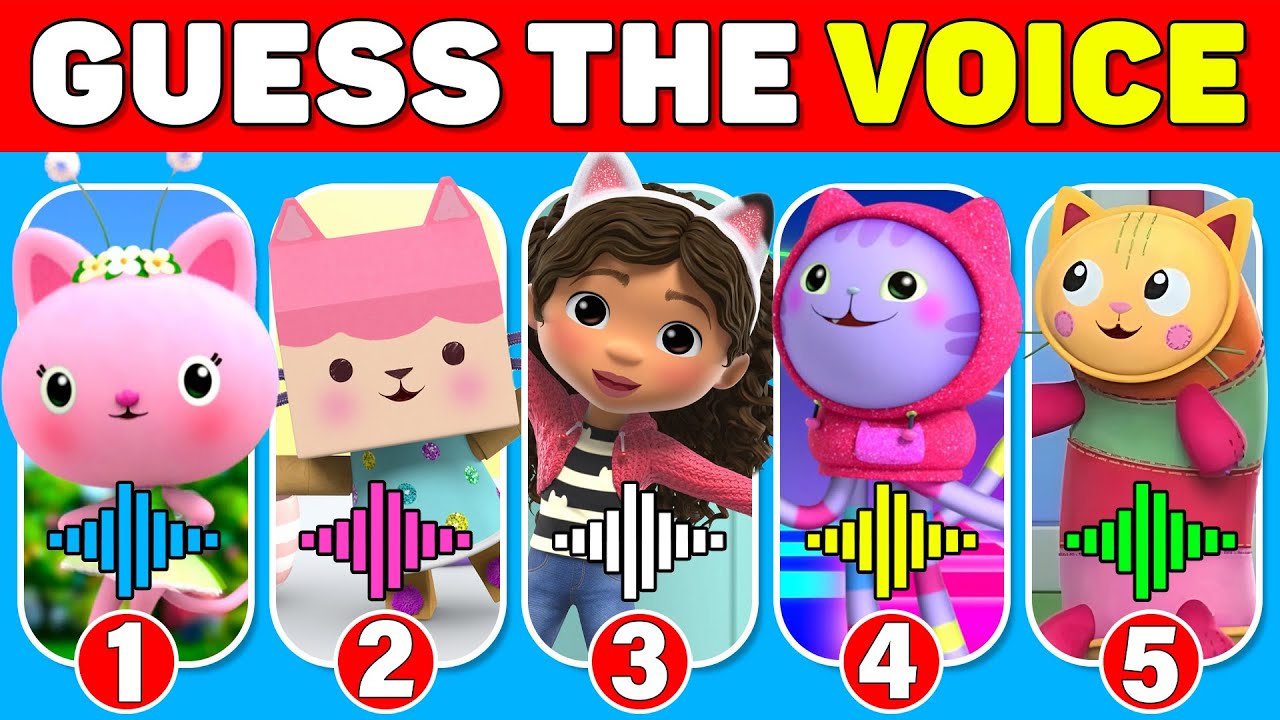 Guess the GABBY's DOLLHOUSE Characters by Their Voice - Quiz for Fans ...