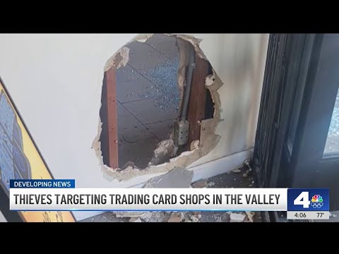 Glendale card shop becomes 3rd to be burglarized in Valley in 2 weeks ...