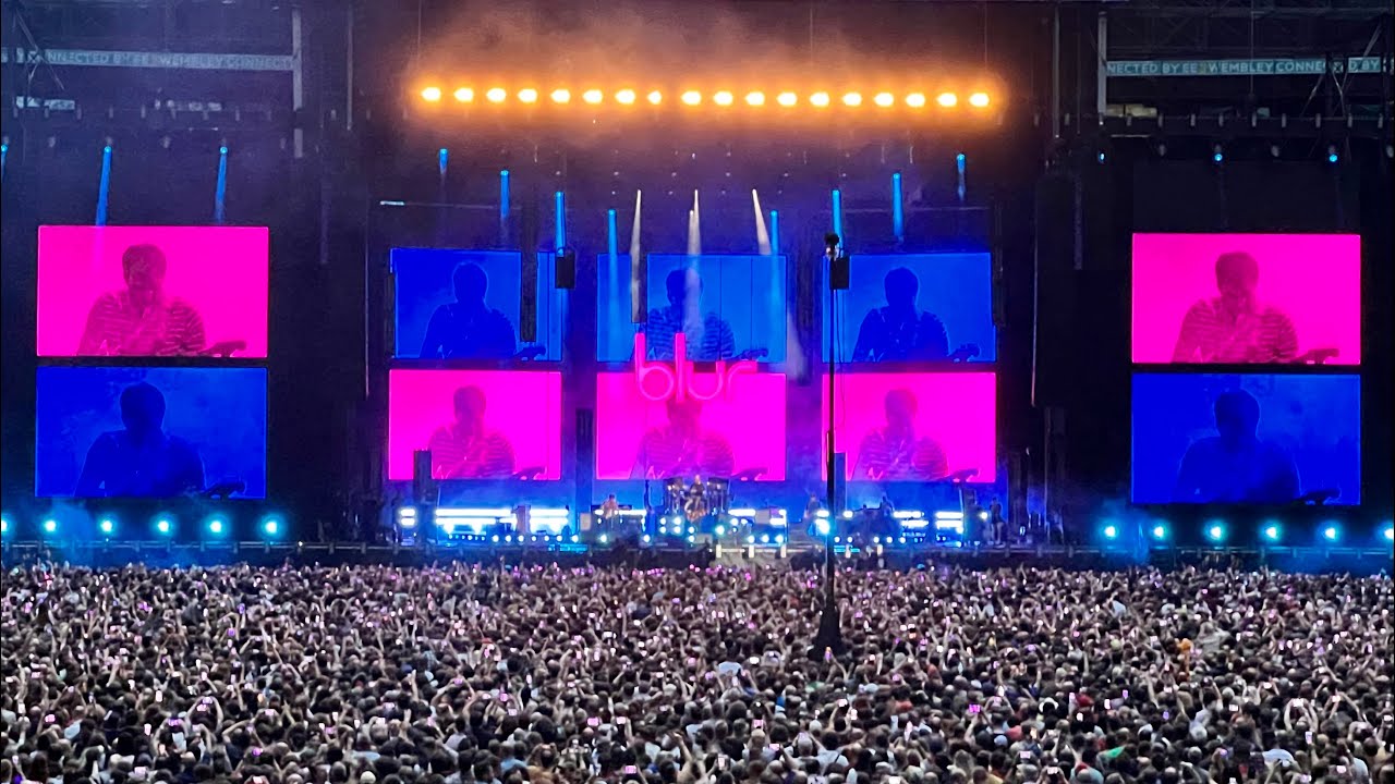 Blur, Live at Wembley Stadium, London 2023, The Ballad of Darren Tour ...