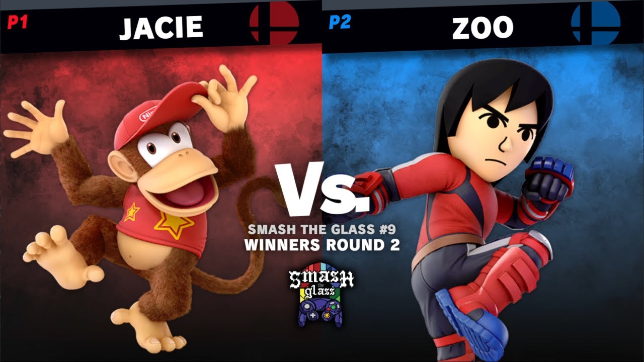 Jacie (Diddy Kong) v Zoo (Mii Brawler): Smash the Glass #9 Winners ...