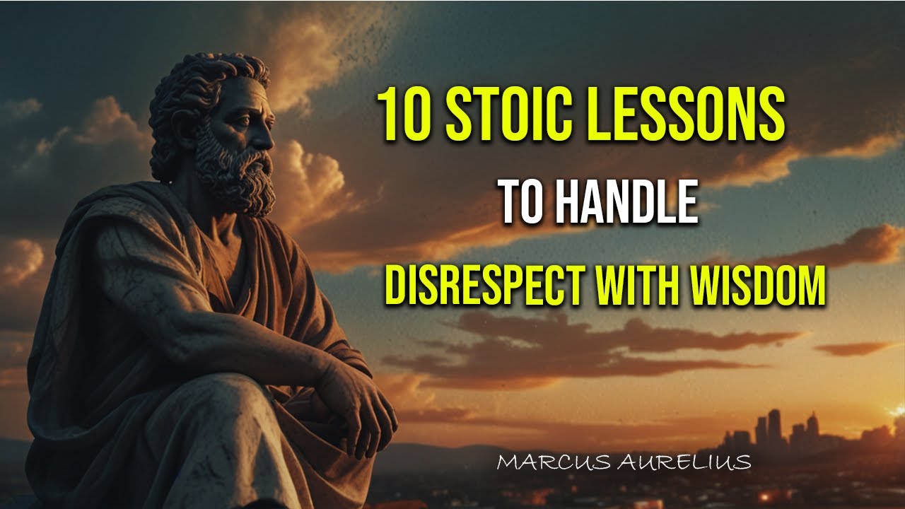 10 Stoic Lessons to Handle Disrespect with Wisdom | Stoic Philosophy ...