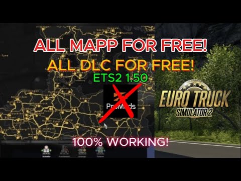 How to open your map on 100% in EURO TRUCK SIMULATOR 2 | INCLUDE ALL ...