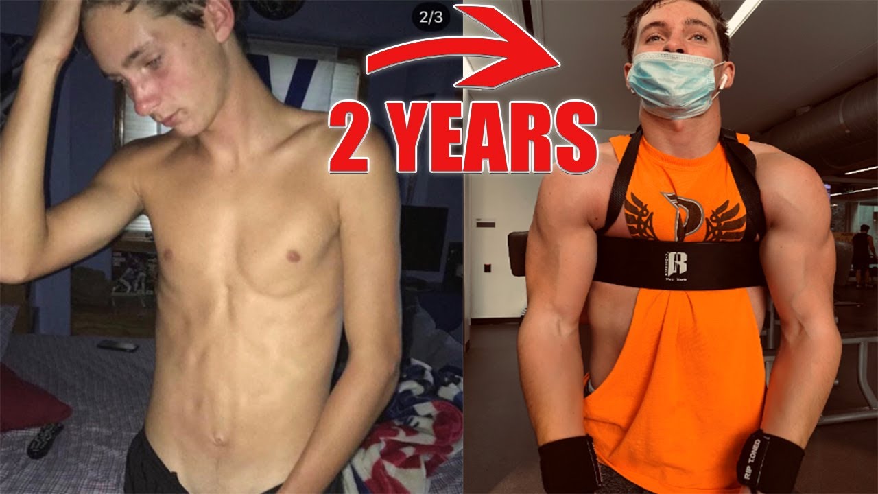 2 Year Natural Bodybuilding Transformation 120lbs 170lbs Youtube