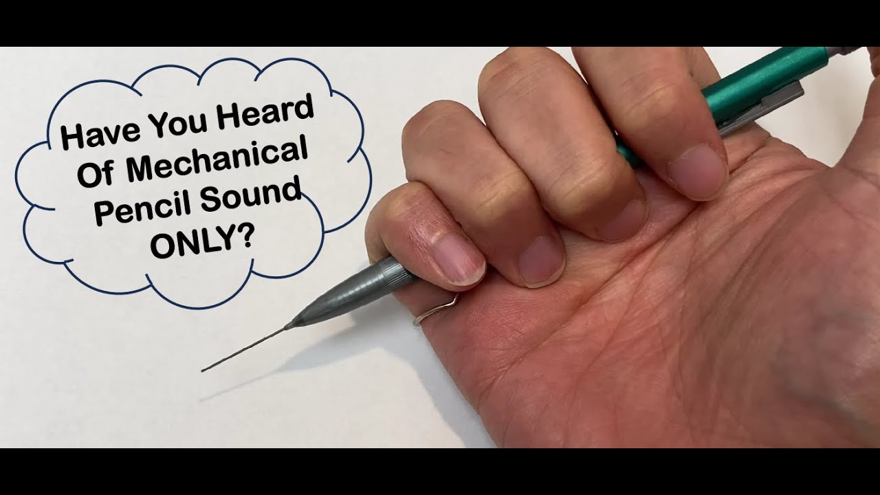 Mechanical Magic: Pencil Sounds for Ultimate Relaxation - YouTube