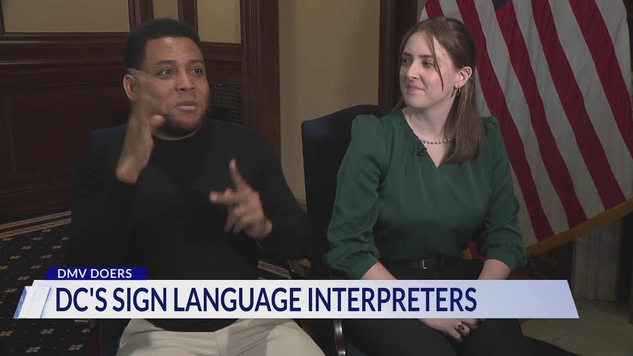 Sign language interpreters making sure Mayor Bowser's message gets out ...