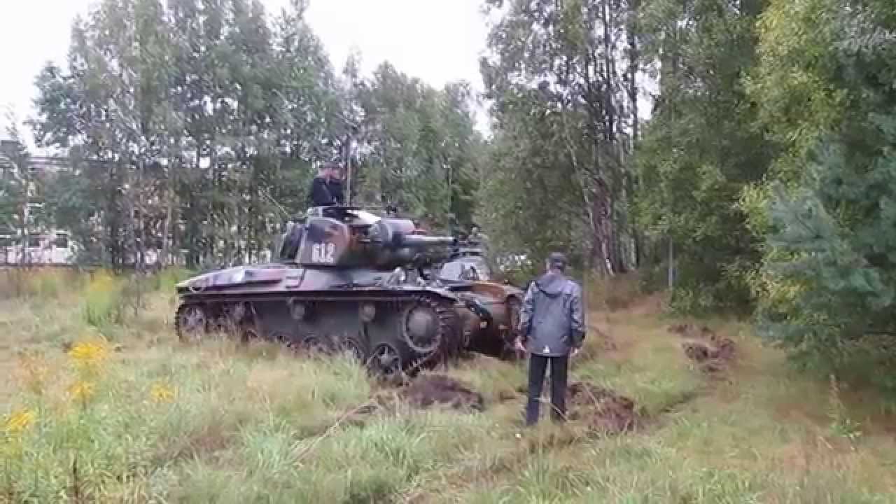 Stridsvagn M/42 Beredskapsmuseet - YouTube