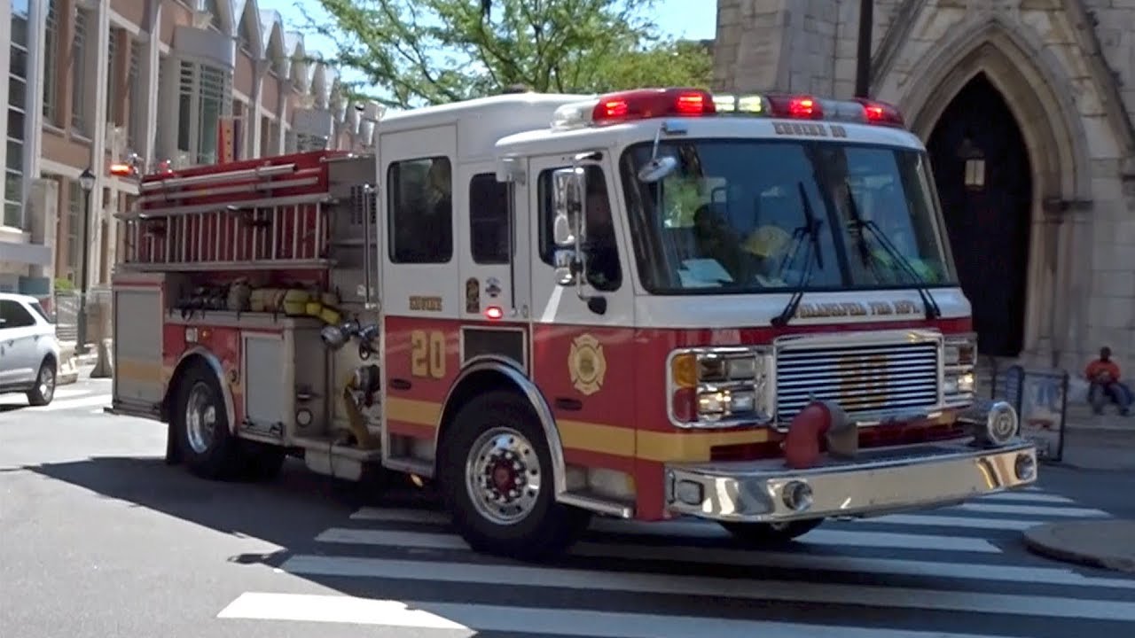 PFD Engine 20, Ladder 23 & Medic 35 Responding - YouTube