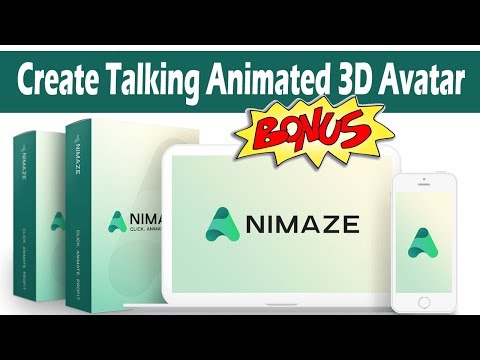 Create Incredible Talking Animated 3D Avatar | Animaze 2019