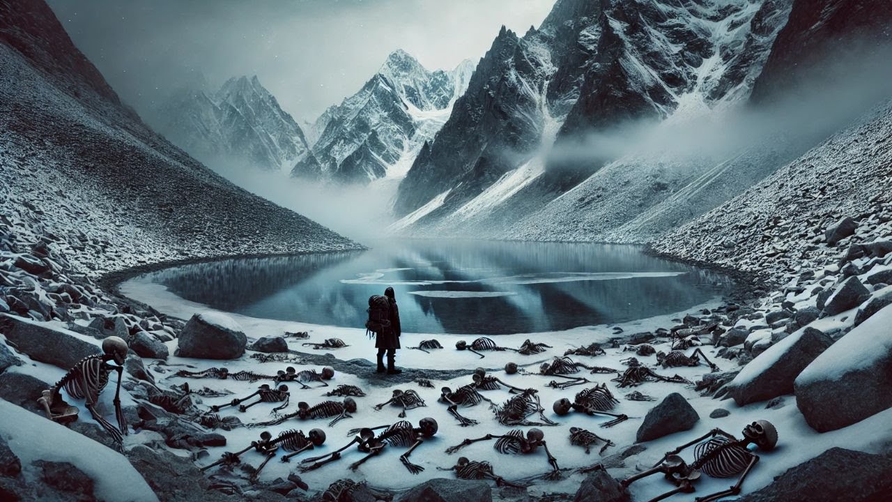 Hundreds of Skeletons at Roopkund Lake of the Himalayas | CHILLING ...