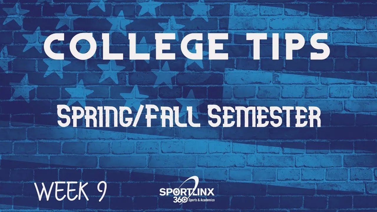 College Tips - Spring Fall Semester - YouTube