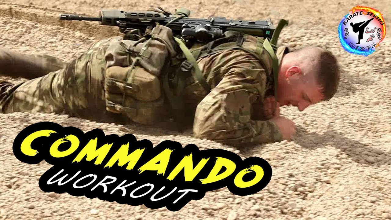 Commando Workout Exercise 🔥 Karate Training for Beginners 🔥 Martial ...