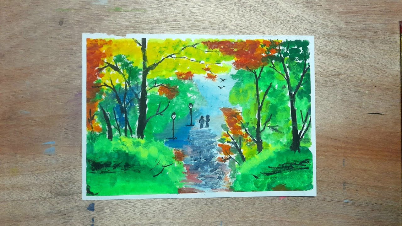 How to draw in easy painting / Drowing world channel - YouTube