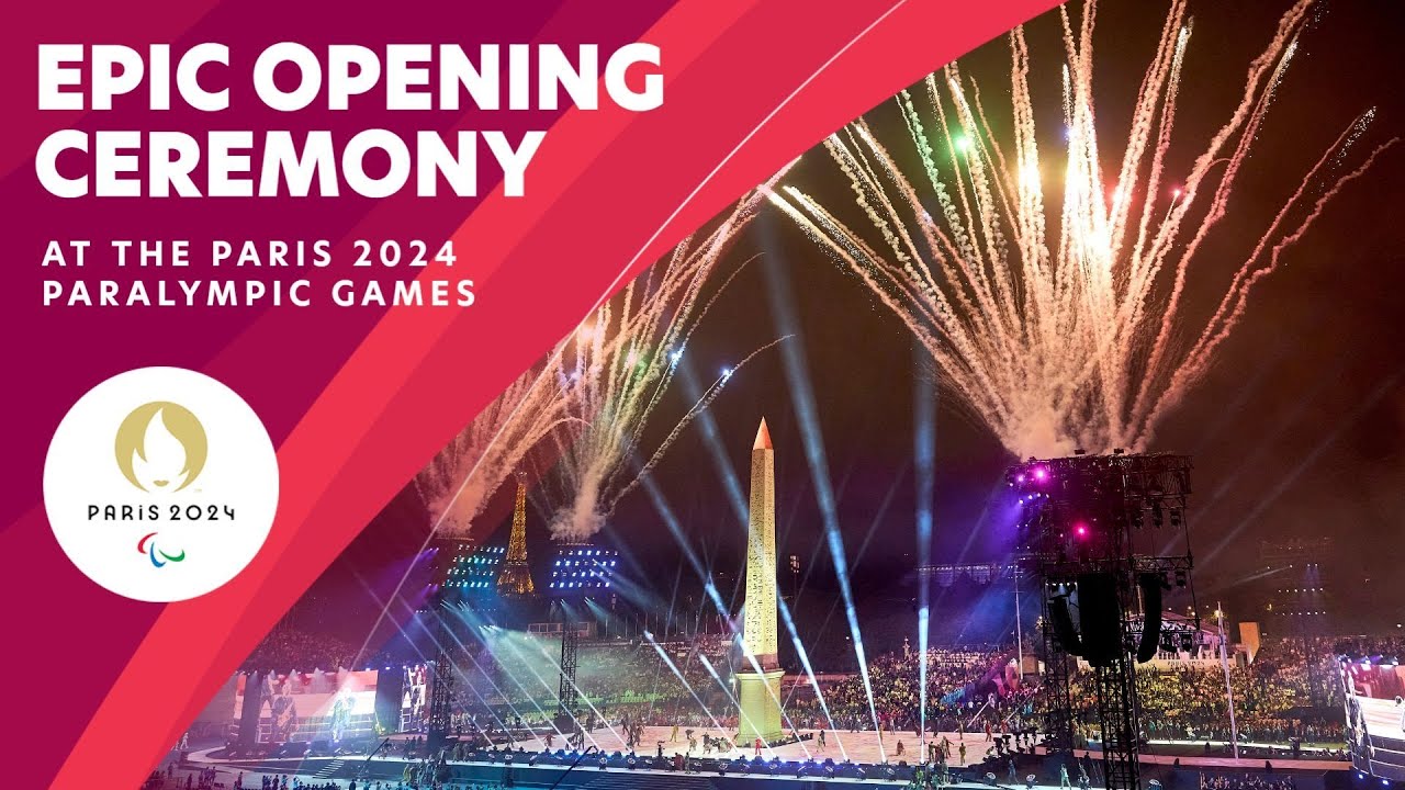 An Epic Opening Ceremony For Paris 2024 Paralympics - YouTube