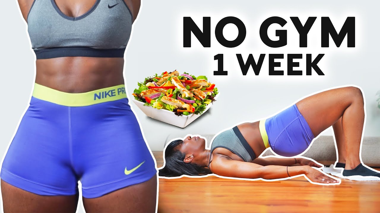 Best 1 WEEK Full body weight loss HOME Workout W/ Meal ! - YouTube