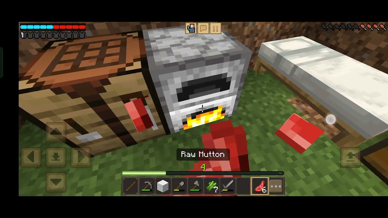 crafting and building:let's play PT3 I got iron and coal - YouTube