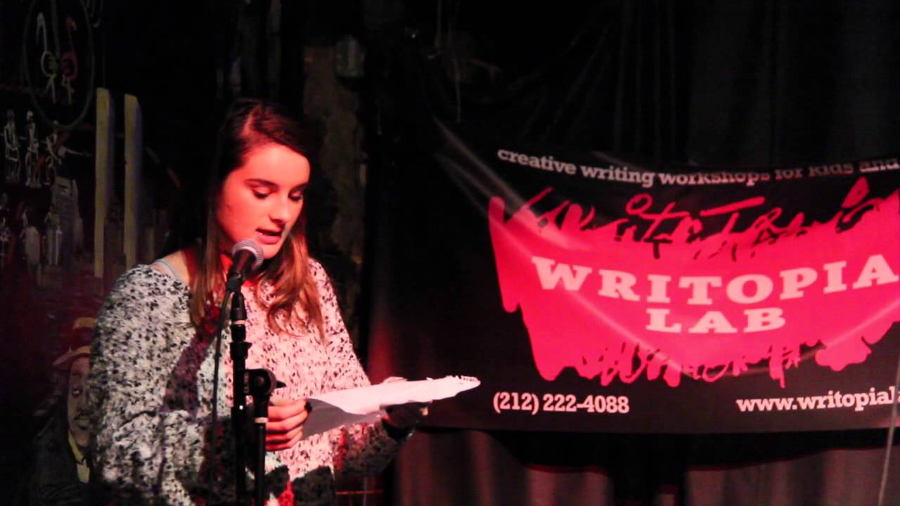 Claire Paulhac performs at Writopia's Reading at Nuyorican - YouTube
