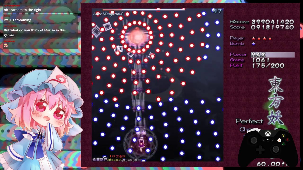 Touhou PCB: Lunatic 1cc - SakuyaA - YouTube