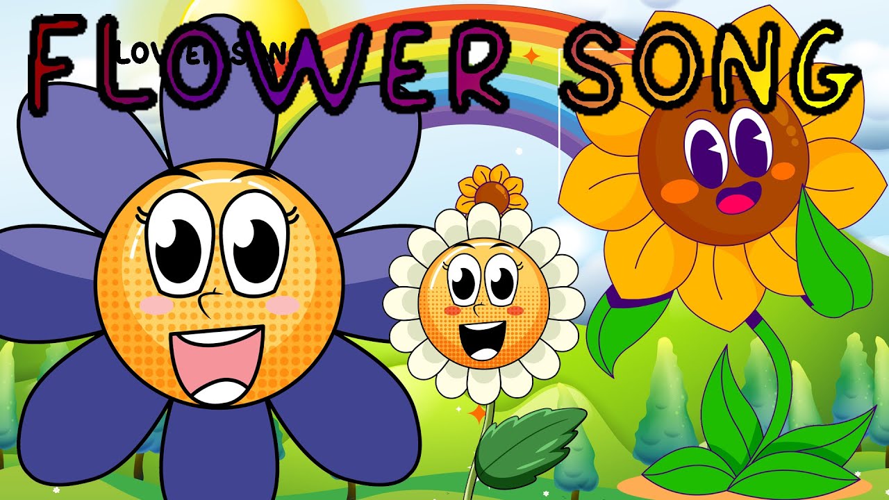 flowers song for toddlers|flowers dance|kindergarten rhyme|preschool ...