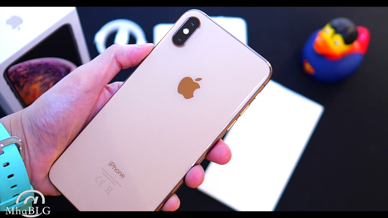 فتح صندوق ايفون تن اس ماكس iphone x s max unboxing - YouTube