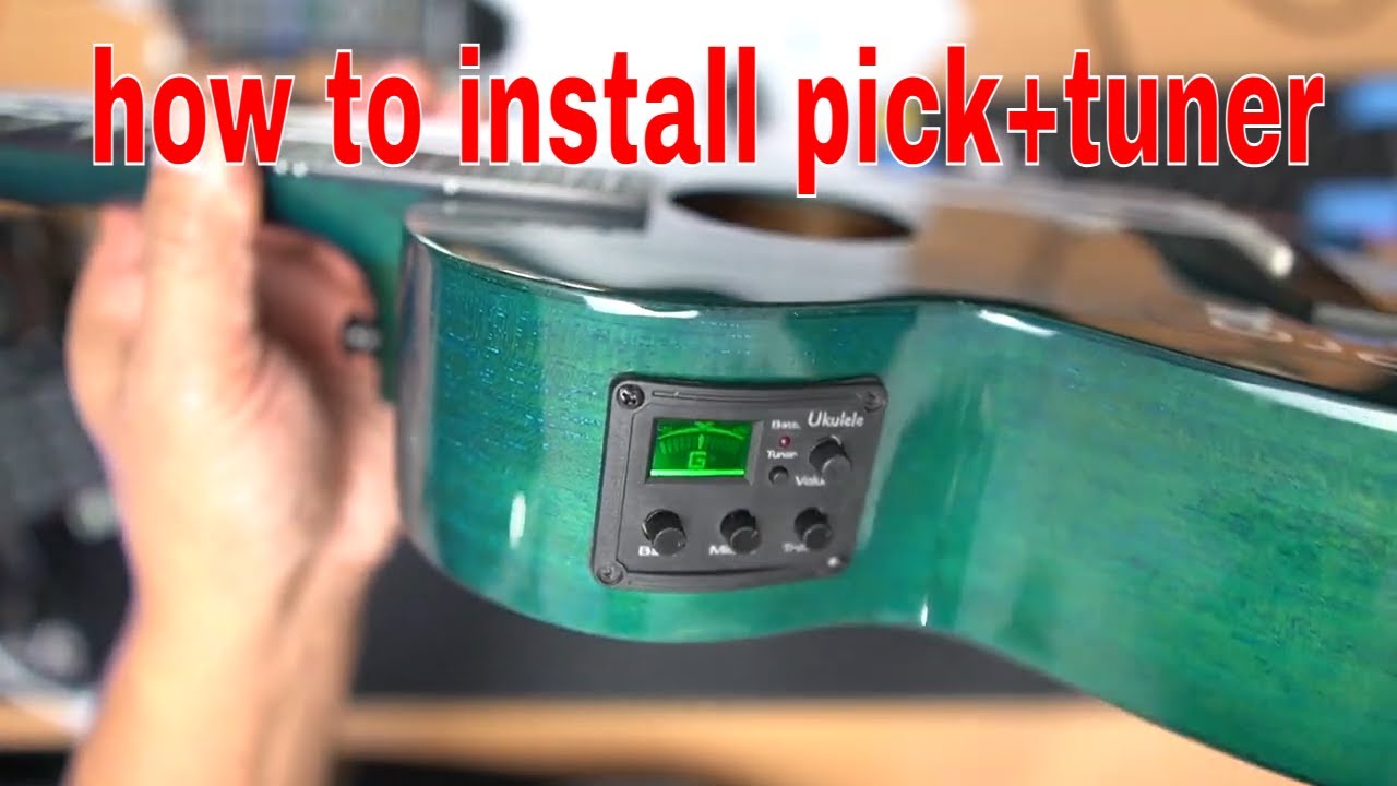 Transforming Your Tenor Ukulele: Quick & Easy Pick Up Tuner ...
