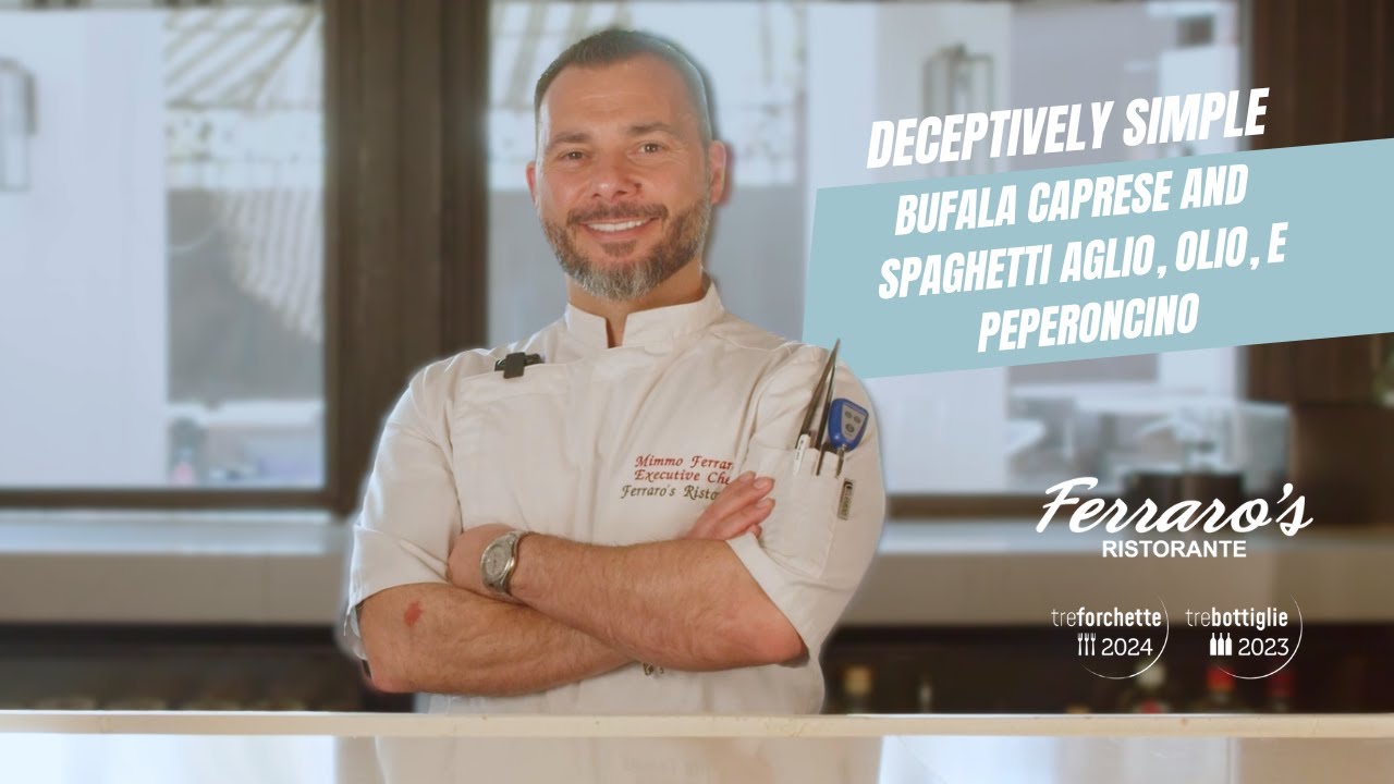 Behind the Counter with Chef Mimmo: Spaghetti Aglio, Olio, e ...