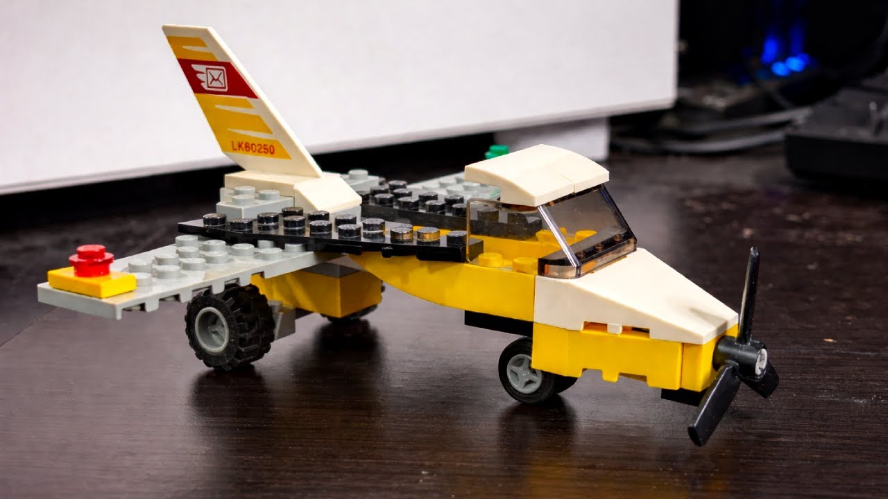 I Tried Building a Lego Airplane With NO INSTRUCTIONS - YouTube